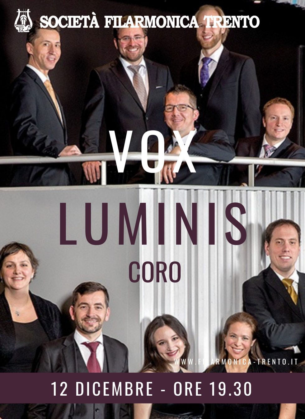 Note al programma Vox Luminis del 12 dicembre - Filarmonica Trento